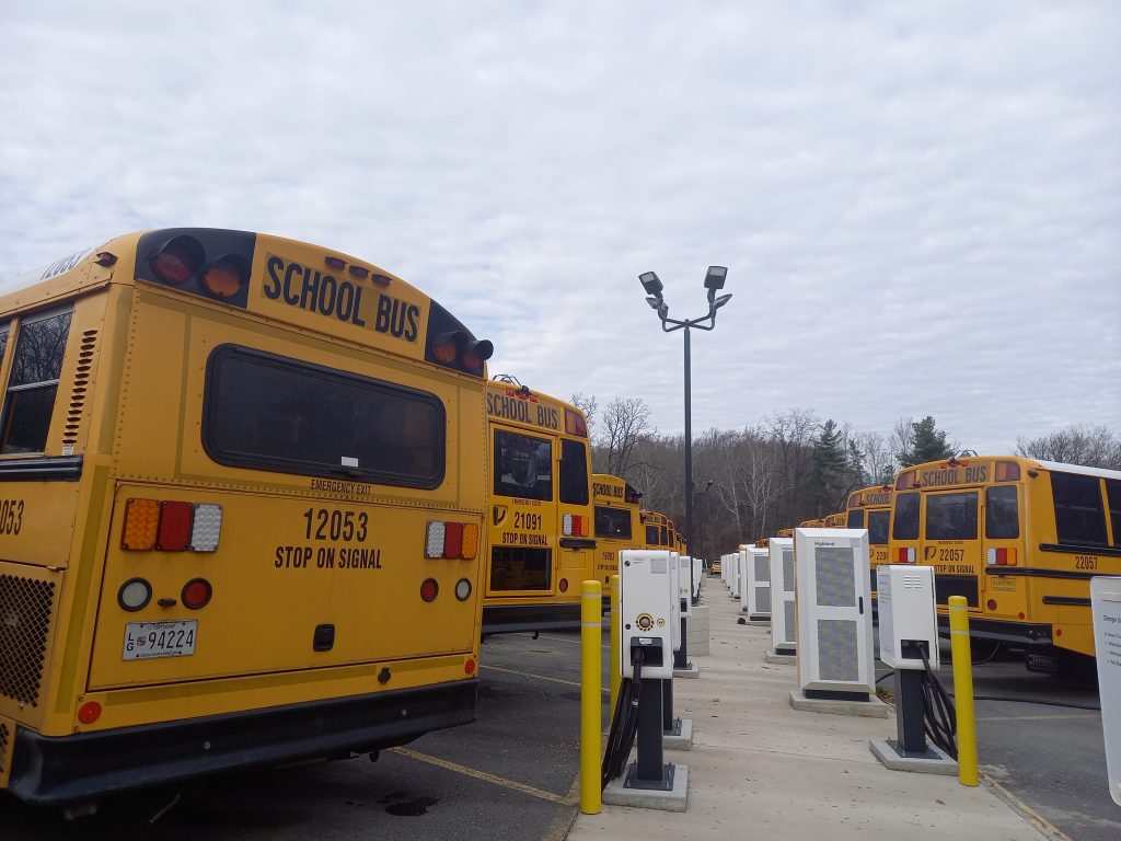 Montgomery County leads the nation in electrifying school buses - The Wash