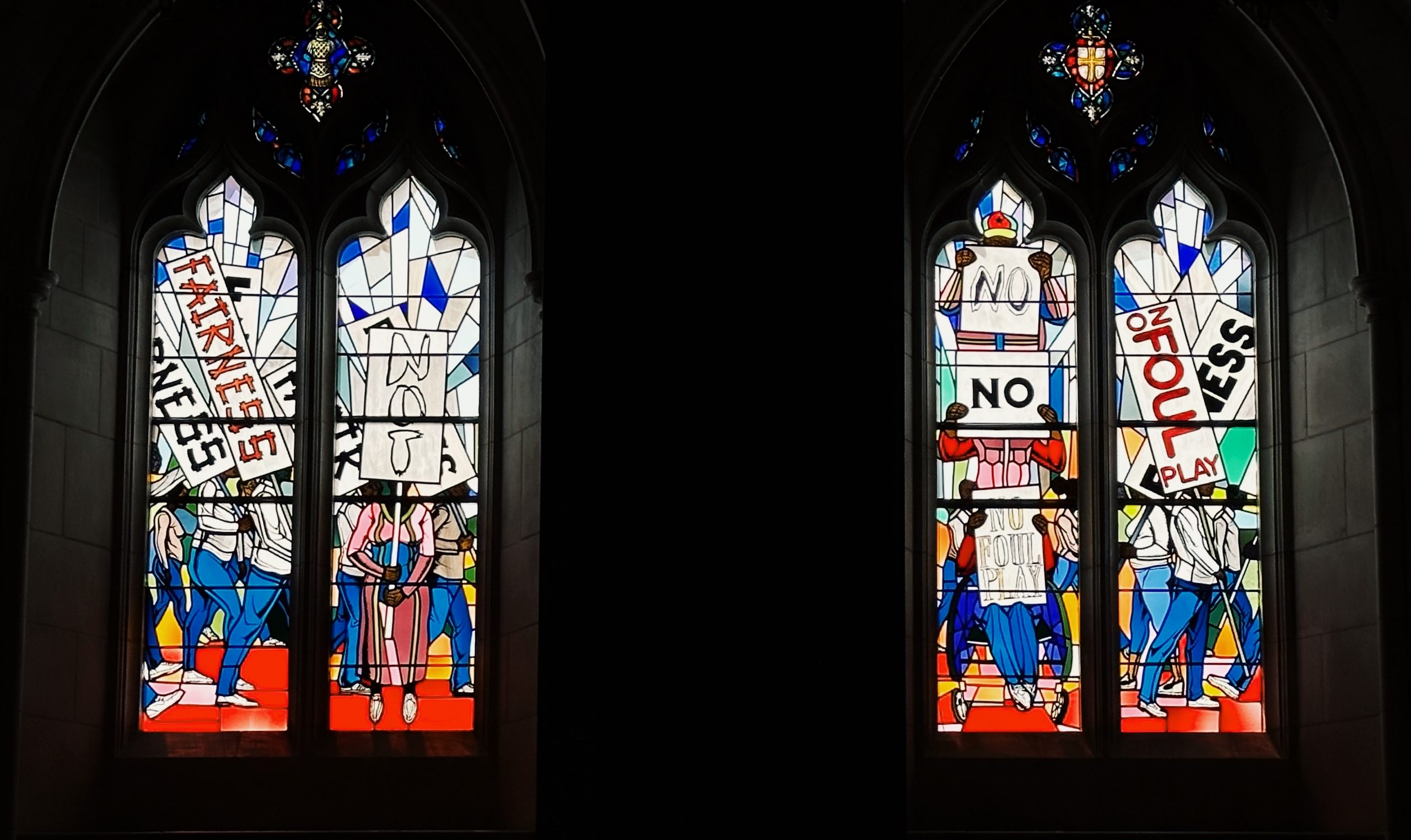 New National Cathedral windows shift from Confederacy theme to racial ...