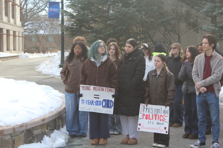 Students stage walk-out in protest after SIS professor appears in ...
